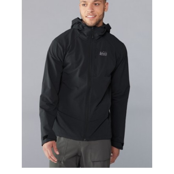 REI | Jackets & Coats | Nwt Rei Mens Rain Jacket Activator Soft Shell ...